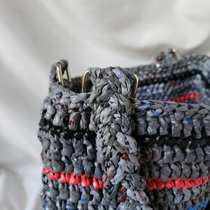 Upcycled Recycled Plastic Gray Tote,upcycled Recycled Plastic Gray Bag ...