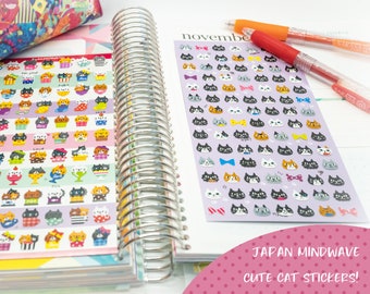 Japan Cat Stickers | Etsy