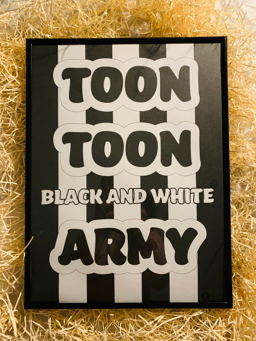 Newcastle United NUFC Quote Poster Image Art Geordie Framed A3 - Etsy