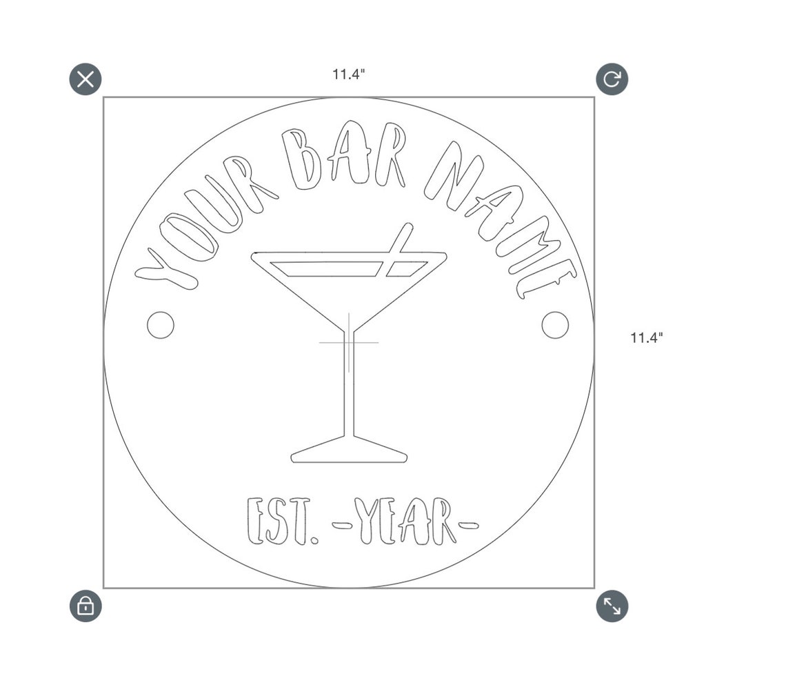 Window Bar Sticker Frosted Glass Sign Vinyl Home Cocktail Beer - Etsy UK