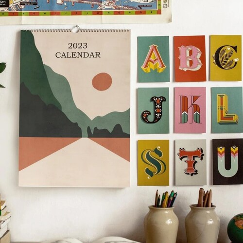 2023 Big Calendar Printable 2023 Big Wall Calendar 2023 - Etsy