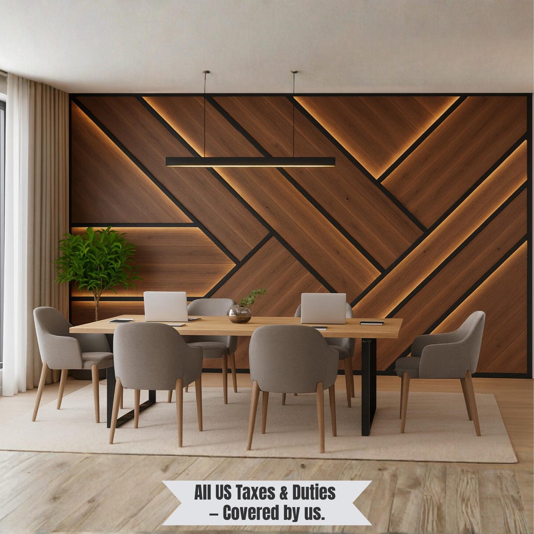 Angular Section Wall Molding Kit or Digital Blueprint | Custom Linear ...