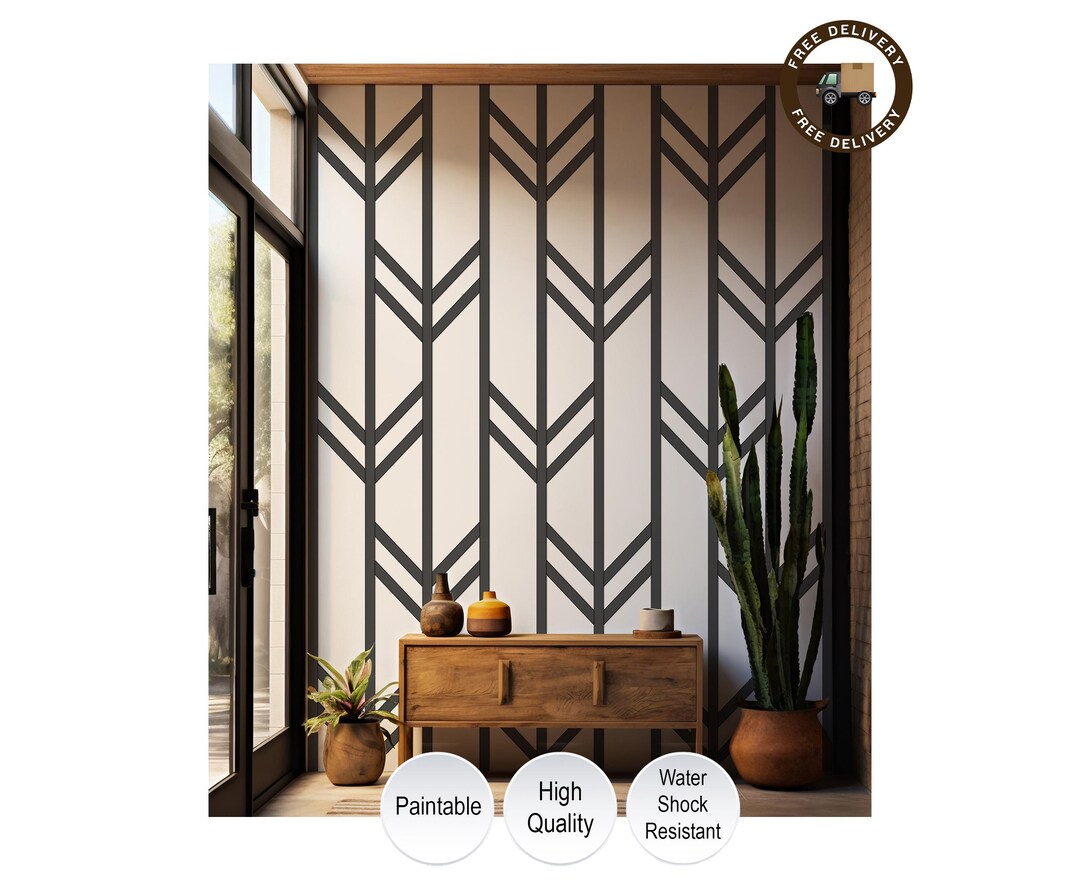 Wall Molding Custom, Custom Wall Design, Wall Decor Molding, Wall ...