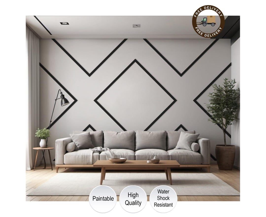 Wall Paneling, Custom Wall Molding, Ready-to-install Wall Moulding ...