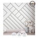Custom Wall Trim Kit or Downloadable Plan | Diagonal and Square Molding ...