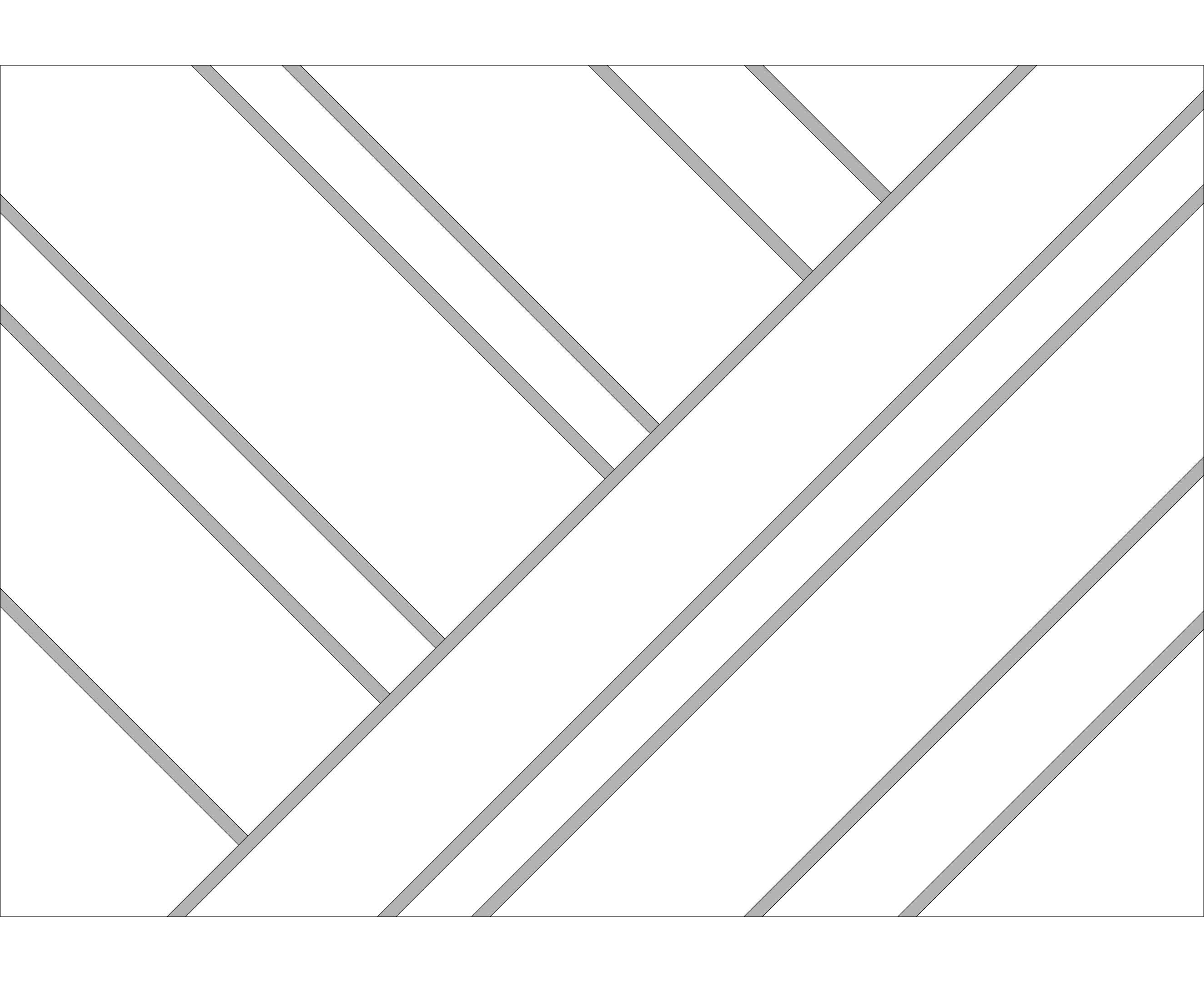 Stripe Wall Molding Kit or Digital Plan | Modern Geometric Accent Wall ...