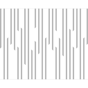 Asymmetric Wall Panel Kit or Blueprint | Mixed-length Vertical Design ...
