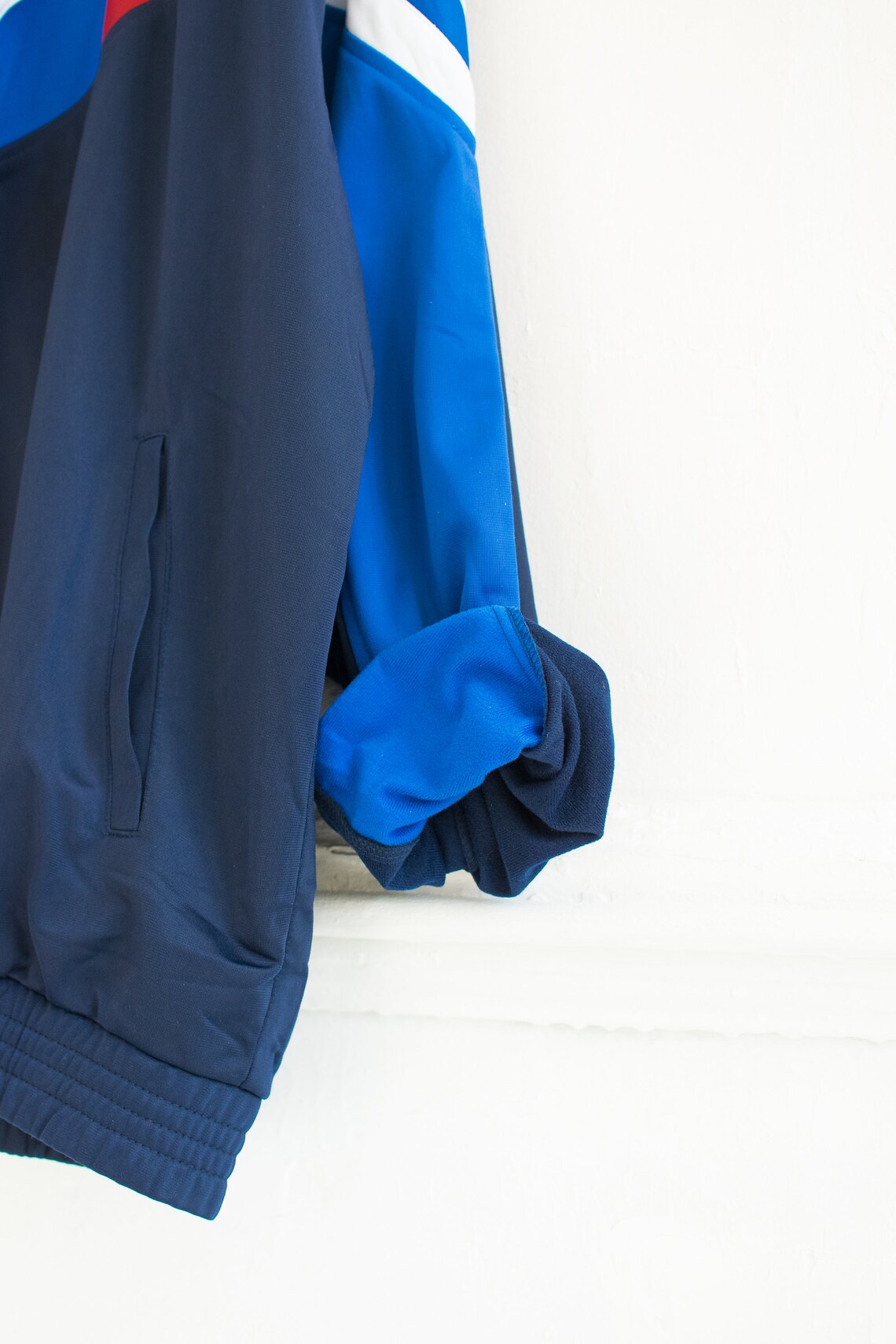 Vintage Track Jacket Mens XL Color Block Sports Jacket Womens - Etsy