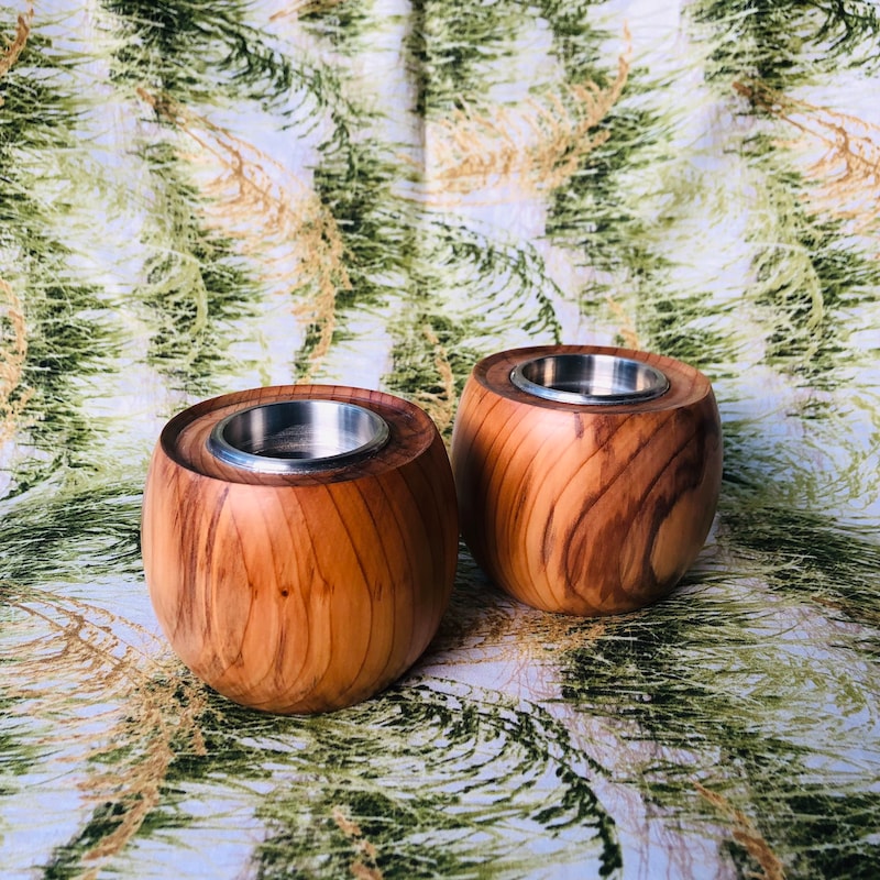 Unique Wood Tea Lights - Etsy UK