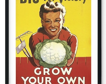 Pre War Poster Black White | Etsy UK