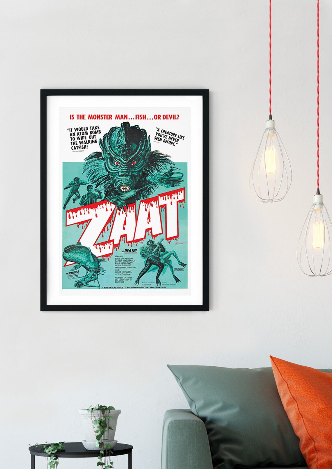 Zaat Retro Film Poster Restored Vintage Film Poster Office - Etsy UK