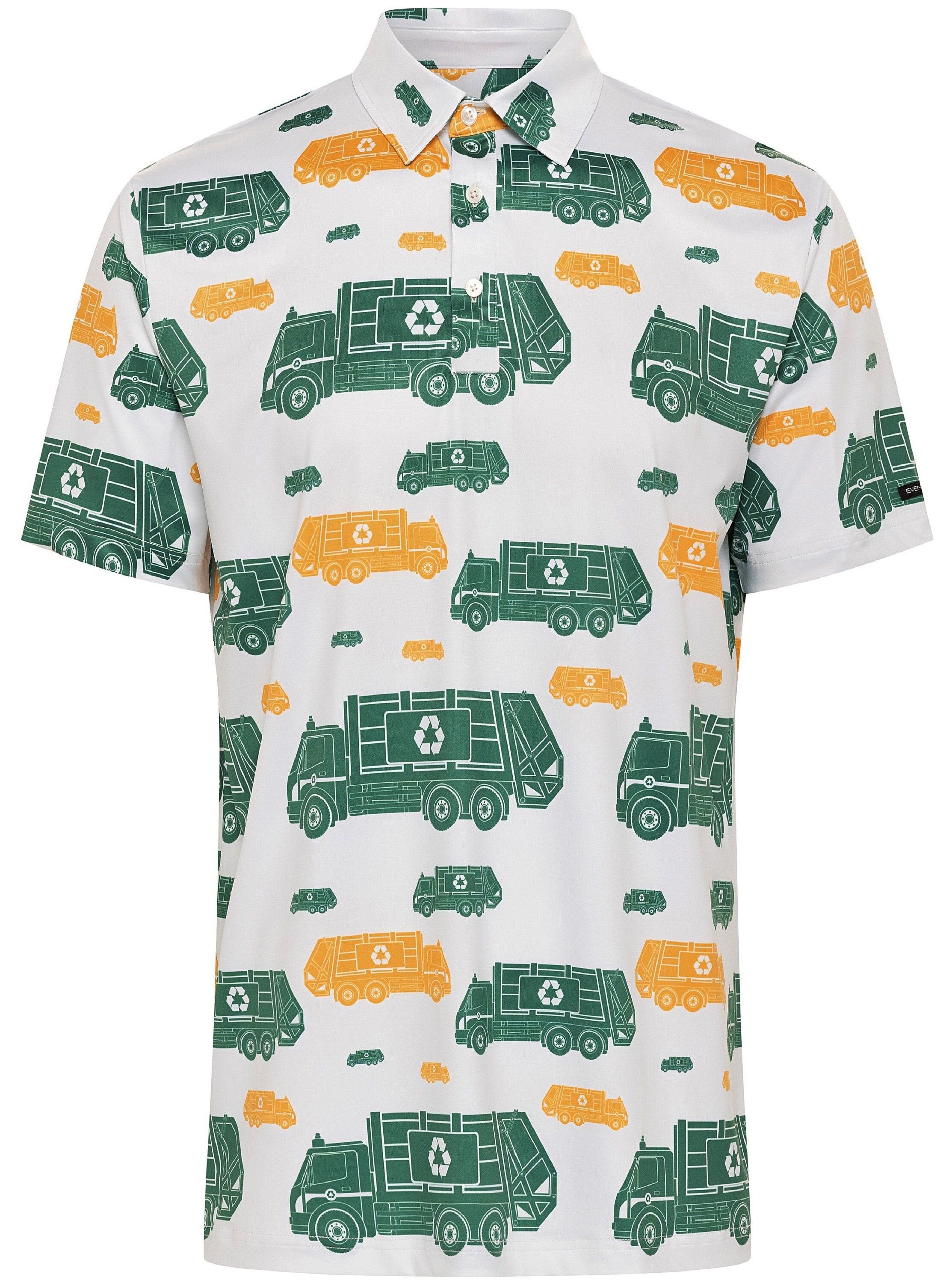 Garbage Truck Men's Performance Golf Polo - Etsy