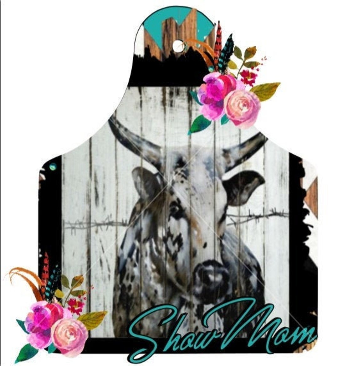 Aztec Show Mom Cow Tag PNG - Etsy