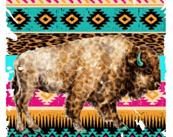 Aztec Buffalo Svg | Etsy