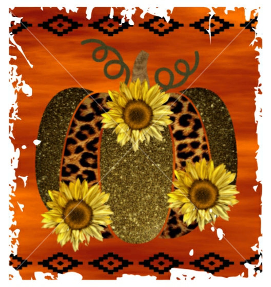 Leopard Aztec Pumpkin Orange PNG - Etsy