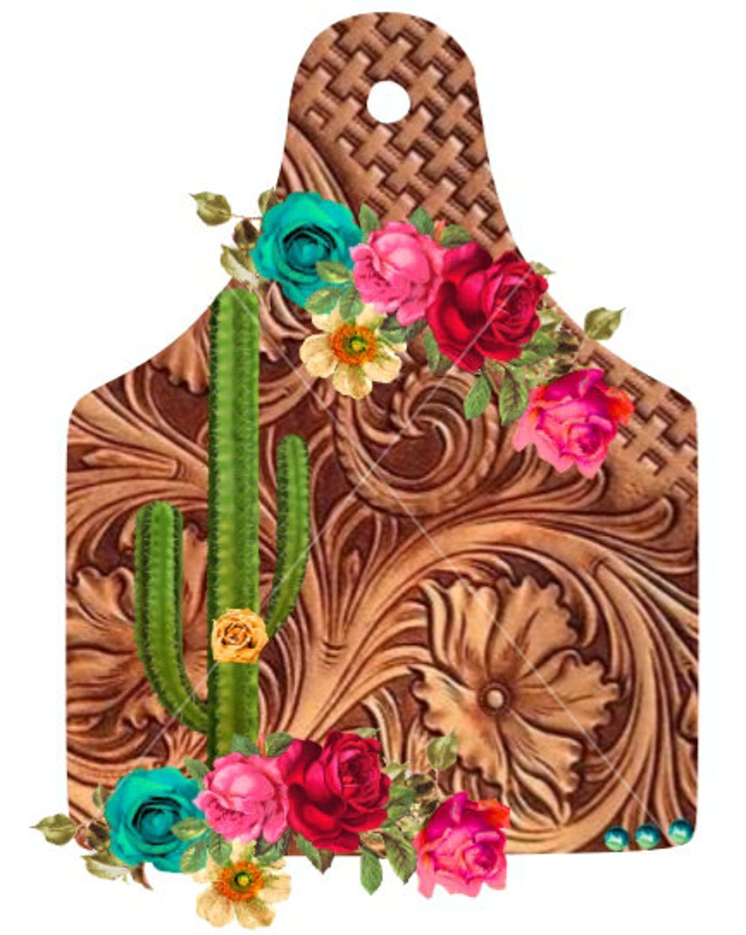 Leather Show Tag PNG - Etsy