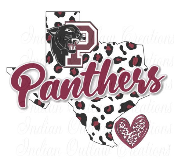Panthers School Spirit PNG - Etsy