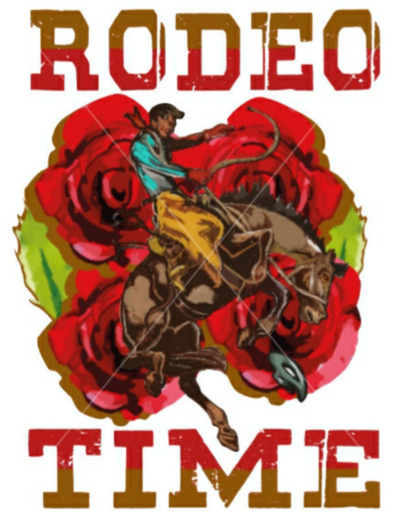 Rodeo Time 1 PNG - Etsy
