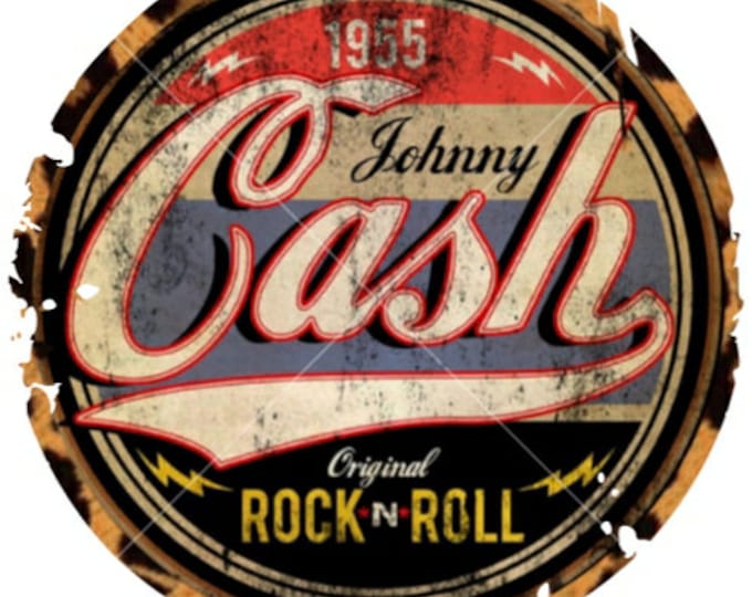 Johnny Cash PNG - Etsy
