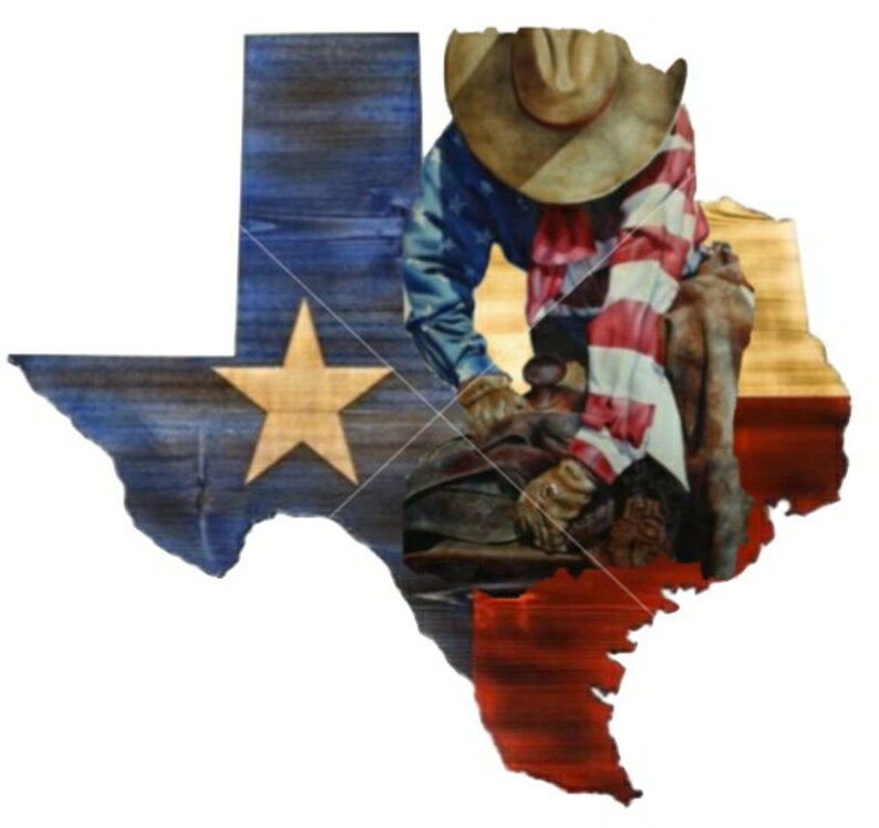 Texas Cowboy PNG | Etsy