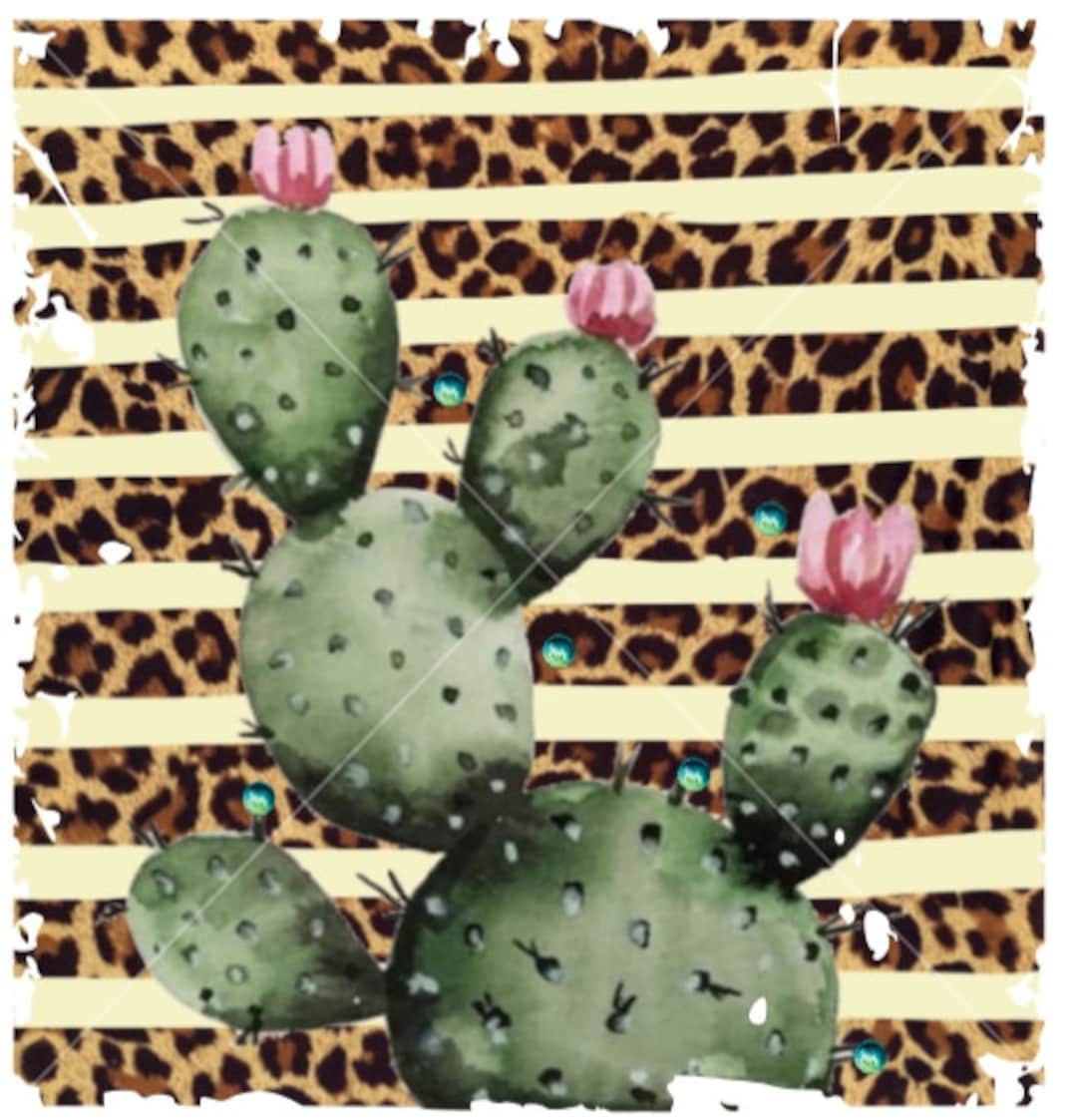 Leopard Cactus PNG - Etsy