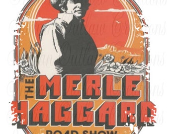 Leopard Merle Haggard PNG - Etsy