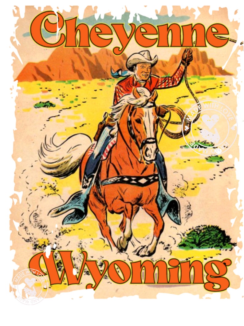 Cheyenne Rodeo PNG - Etsy