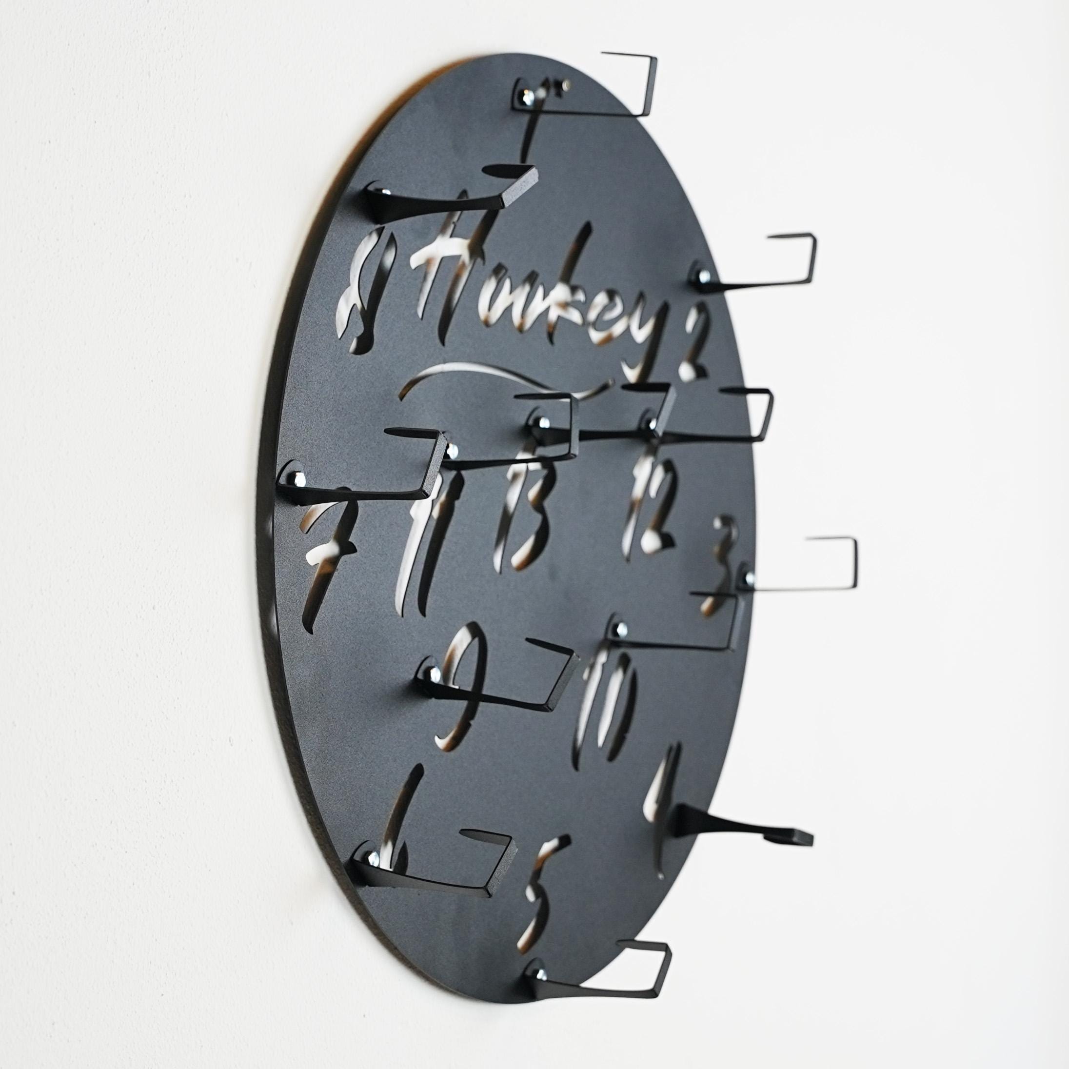 Hookey Ring Toss Game: Metal Wall Decor, Indoor Family Fun - Etsy