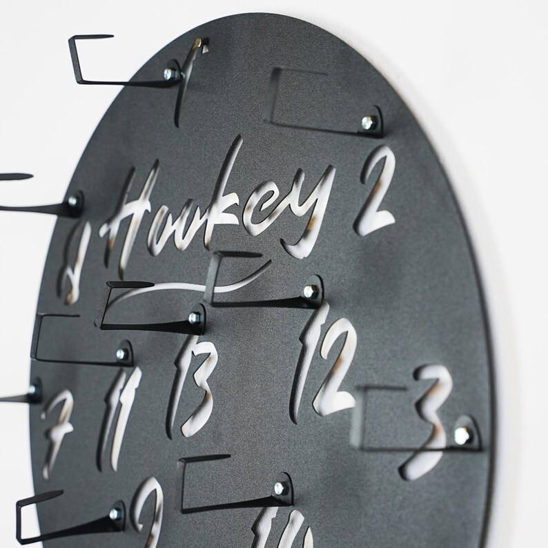 Hookey Ring Toss Game: Metal Wall Decor, Indoor Family Fun - Etsy