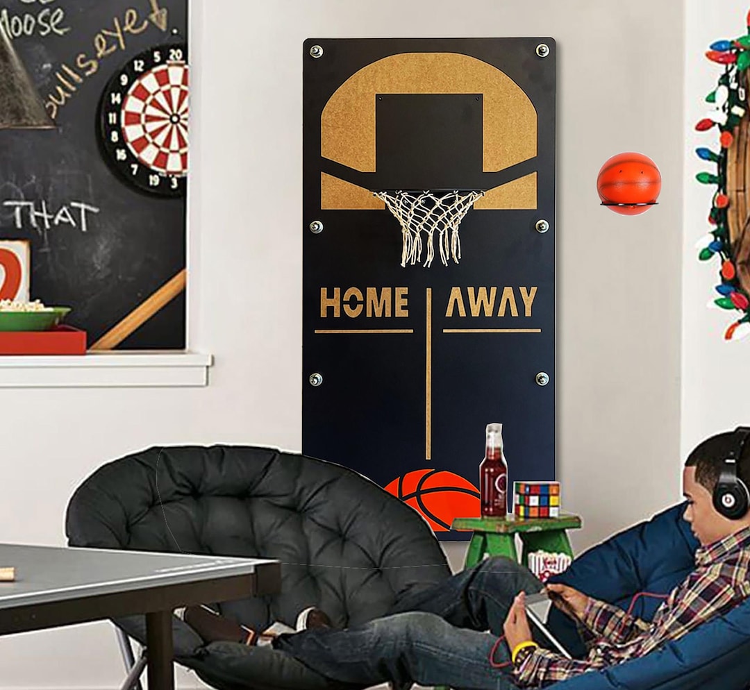 Mega Craft Basketball Hoop Metal Wall Game, Indoor Basketball Game ...