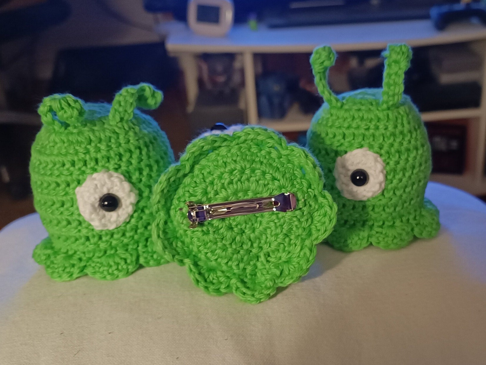 Brain Slug Amigirumi, Wearable - Etsy