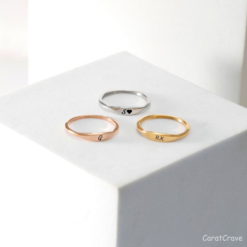 Best Friend Promise Rings - Etsy