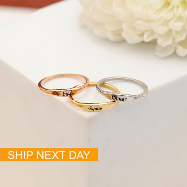 Name Ring - Etsy