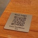 Stainless Metal QR Code Table Plates, Contactless Menu for Restaurant ...