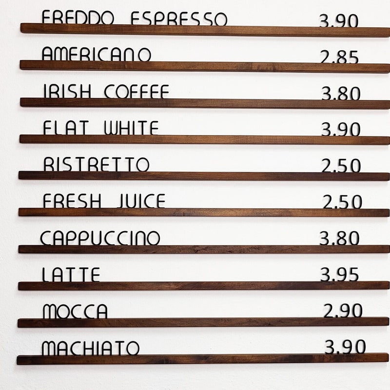 MenuShopWorkShop - Etsy