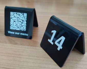 Acrylic Qr Code Stand - Etsy UK
