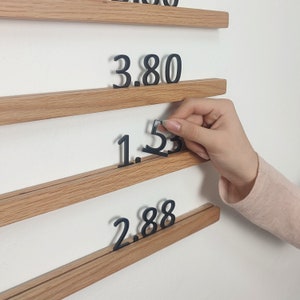 Wall Menu Board, Changeable Letter Board, Bakery Menu, Wall Mounted ...