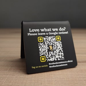 Acrylic QR Menu Stands, Touchless Menu QR Stand, Easy Wipe, Connect ...