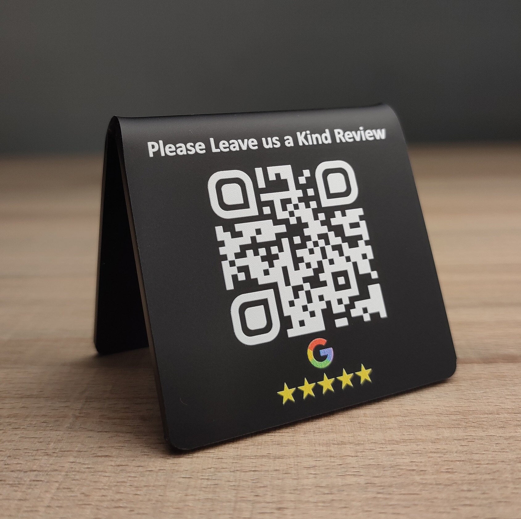 Acrylic QR Menu stands, Touchless Menu QR stand, Easy wipe, Connect ...