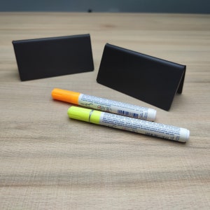 Rewritable Acrylic Chalkboard Price Tags | Product and Ingredient Table ...