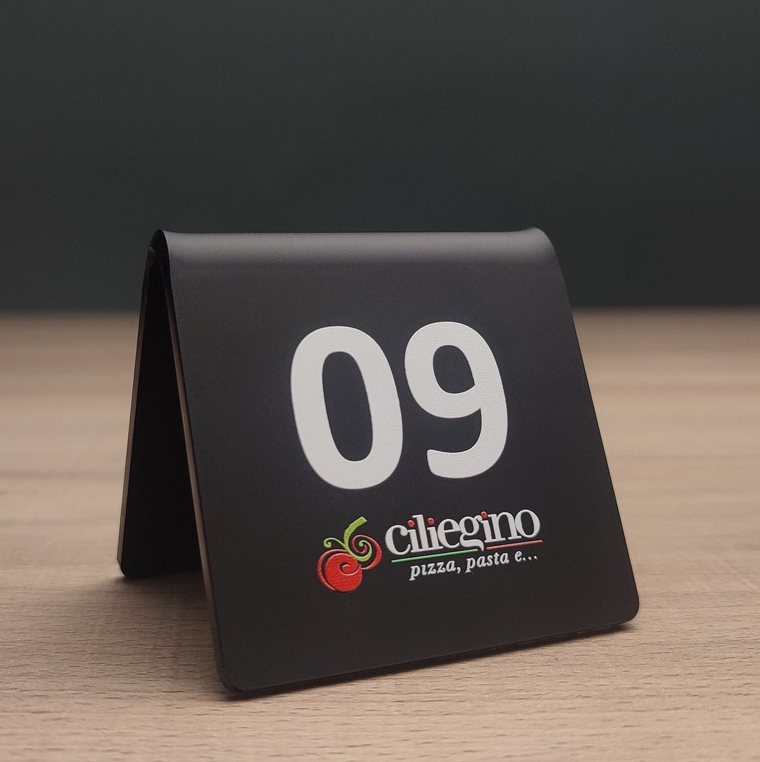 Acrylic Table Number and QR Code Stands, Table Numbers Wedding ...