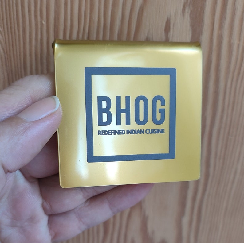 Golden Mini Acrylic QR Menu Standstouchless Menu QR Stand - Etsy