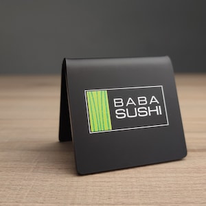 Custom Acrylic QR Code Table Stand – Personalized Touchless Menu Sign ...