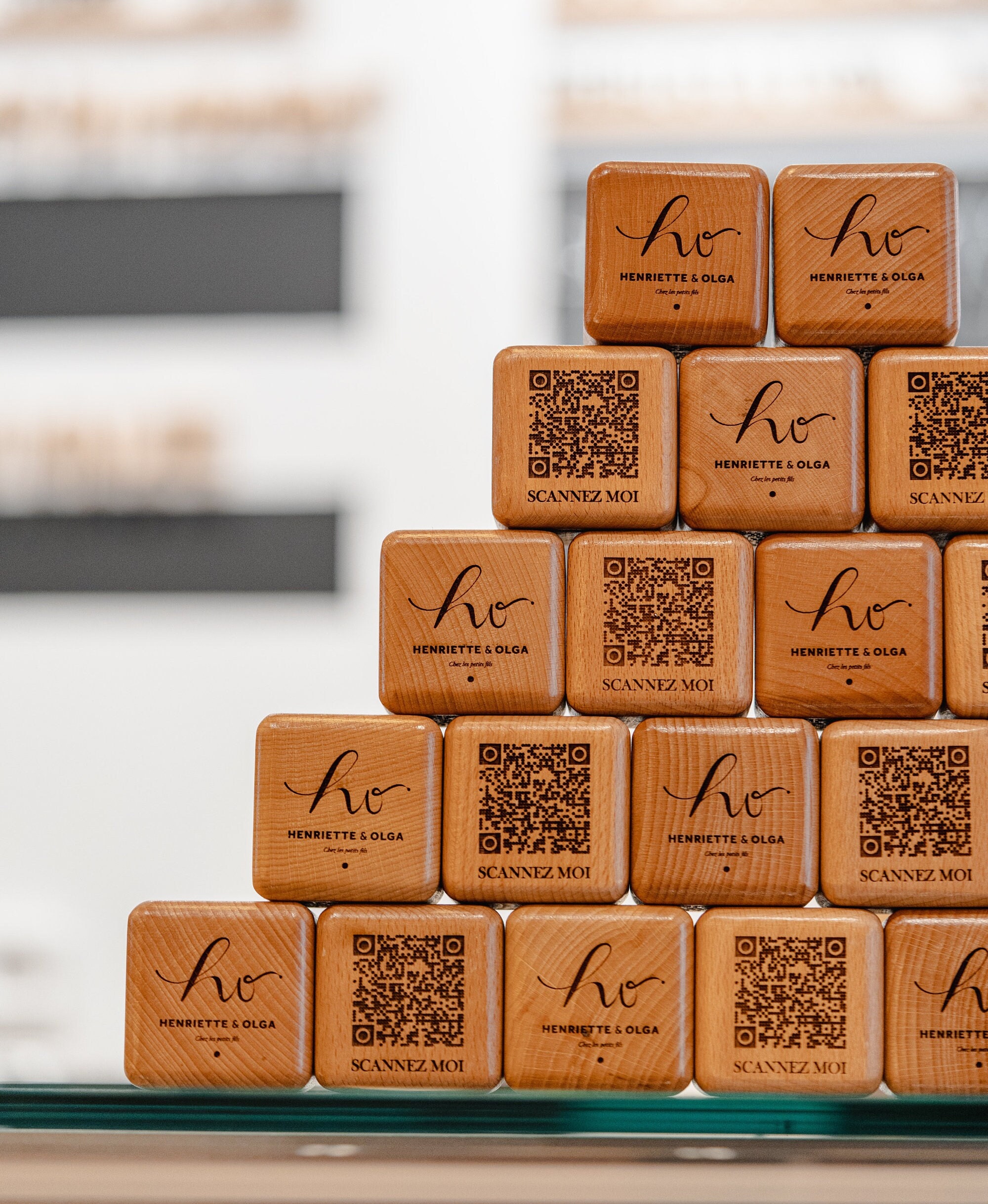 QR MENU | QR Table Stand Engraved on Wooden Cube | Digital menus for ... QR MENU | QR Table Stand Engraved on Wooden Cube | Digital menus for ...