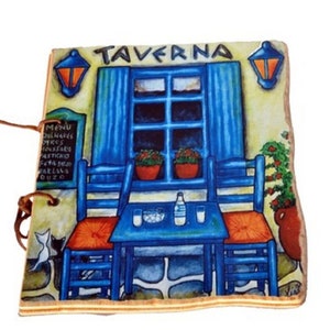 Set of 10 Handmade Wooden Menu Covers for Restaurants, Bars and Hotels ...