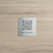 Stainless Metal QR Code Table Plates, Contactless Menu for Restaurant ...