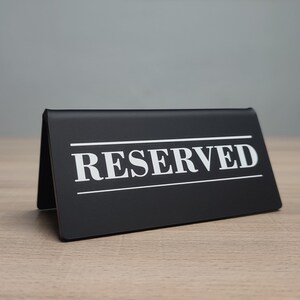 Acrylic Table Stand With UV Printing for QR Codes, Logo, Table Numbers ...