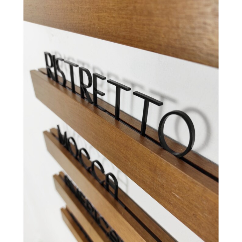 Wall Menu Board Changeable Letter Board Baker Menu Wall - Etsy