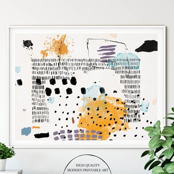 Colorful Downloadable Print - Etsy