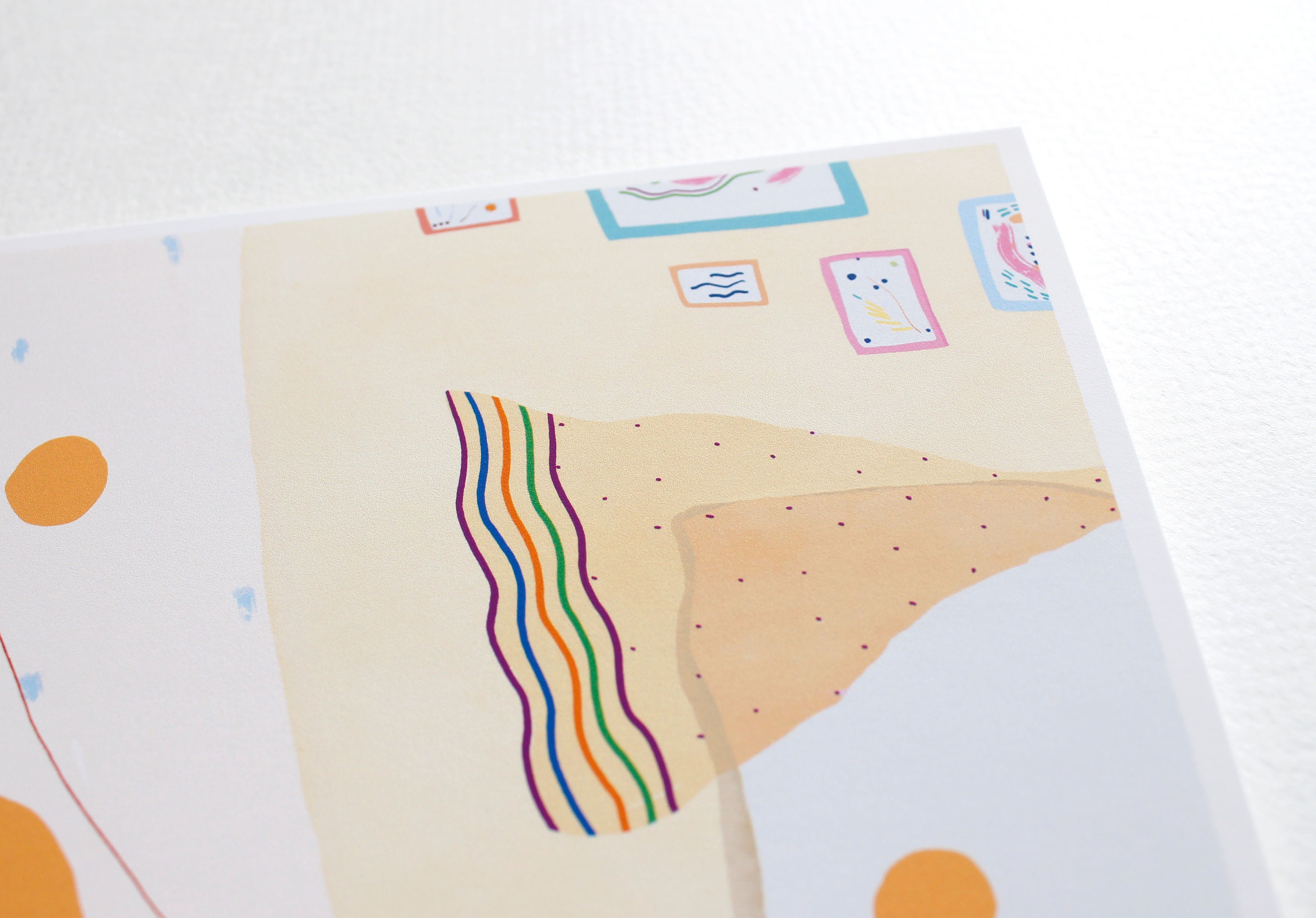 Piano Art Printed and Shipped, Piano Illustration Print on Paper, A4 ...